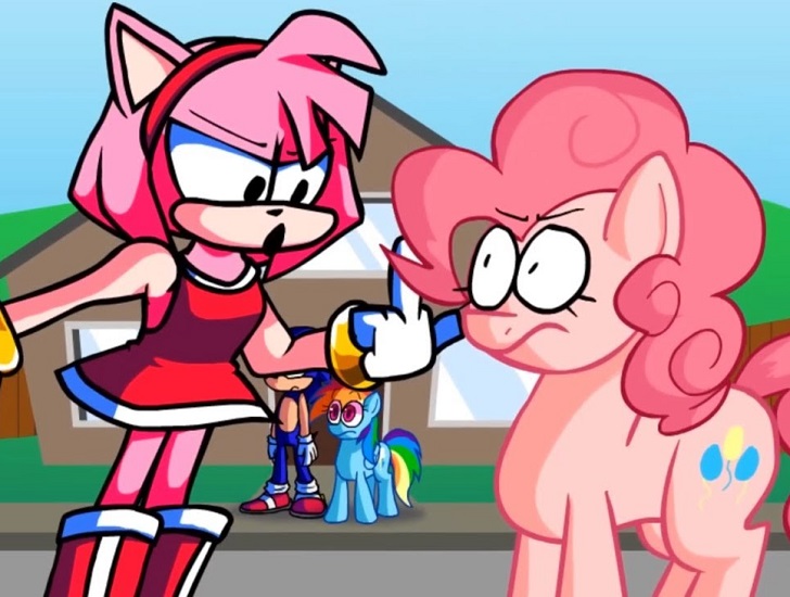 FNF Amy Vs Pinkie Pie Game Play Online Free